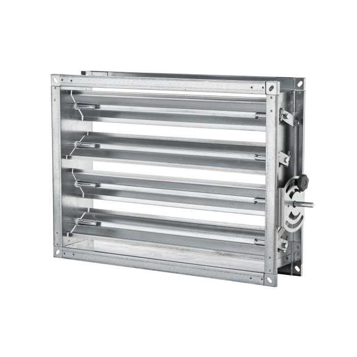 STZ (zinc-plated steel regulation damper)