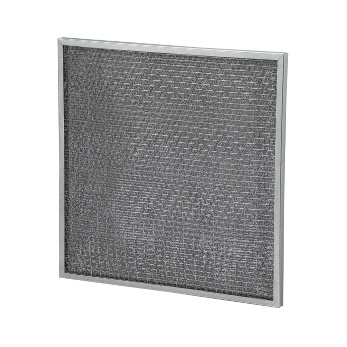 FPZ (Flat regenerable filter cells with zinc-plated steel media)